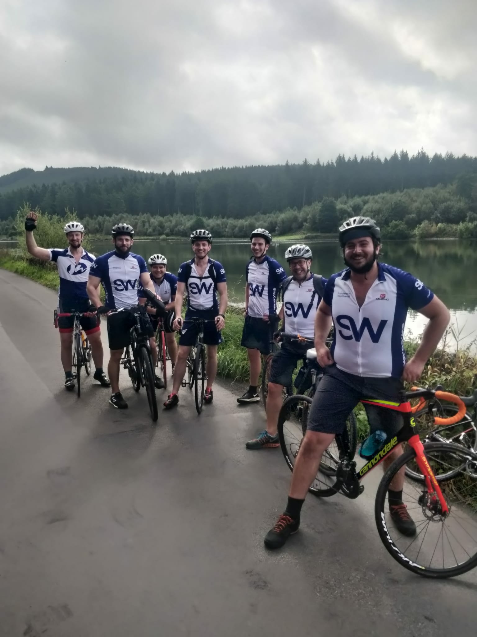 Cyclists complete charity bike ride through the Peak District ...