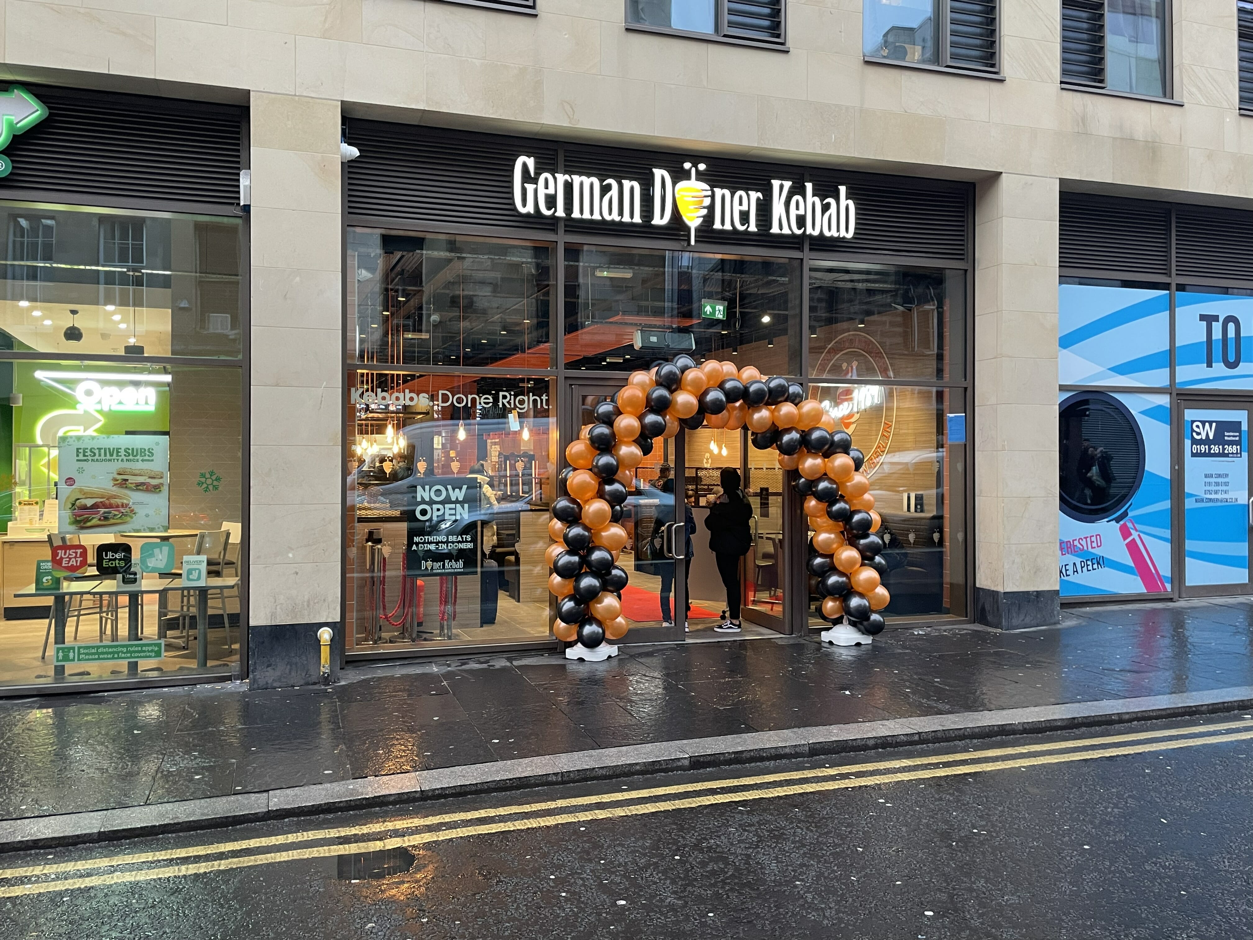 Prime Newcastle city centre unit let to German Doner Kebab | Sanderson ...